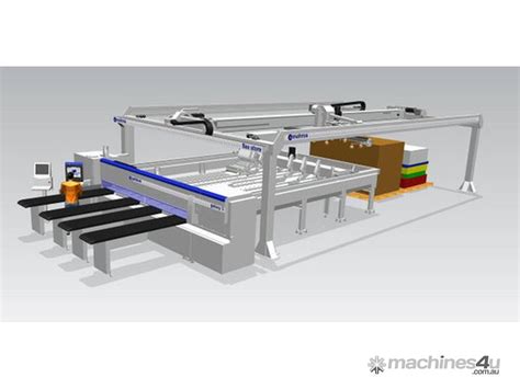 New Gabbiani SCM Group Flexstore El Galaxy 3 Cell Storage System Inventory System Beam Saw Over