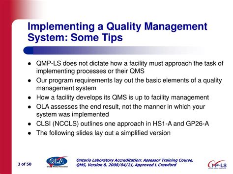 Ppt Quality Management System Implementation Powerpoint Presentation