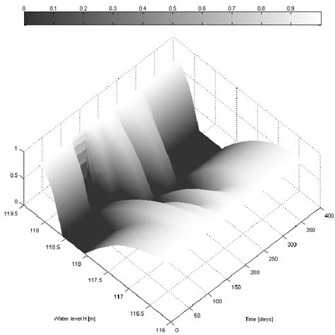 Response Surface Of A “fuzzy Like” Objective Function For Water Level