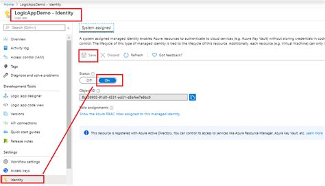 using managed identity in logic apps for calling active directory