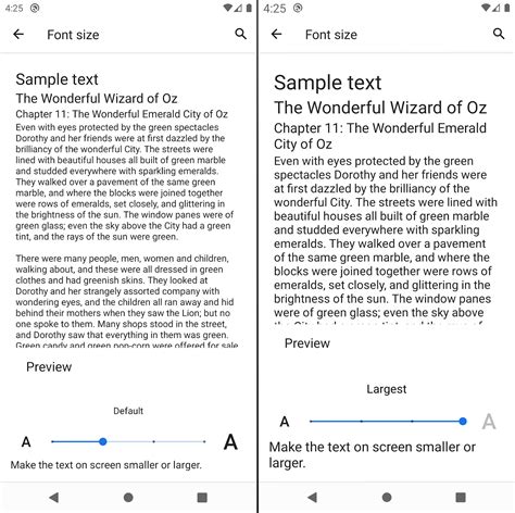 Designing Accessible Text For Android Variable Font And Screen Sizes By Doug Stevenson