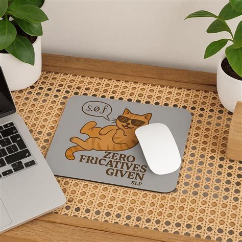 Humor Speech Language Pathology Mouse Pad Zero Fricatives Given Mouse