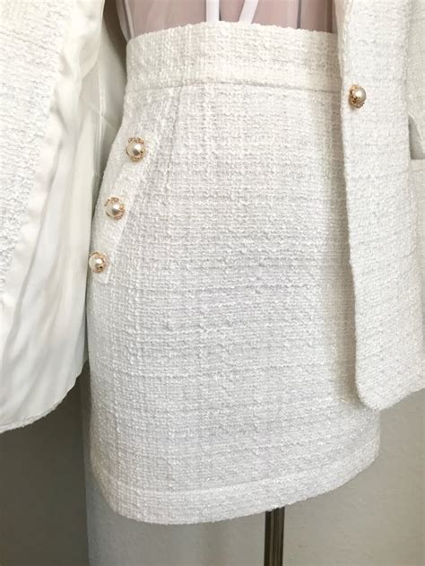 Костюм из твида Твид Шанель мода Студенческая мода