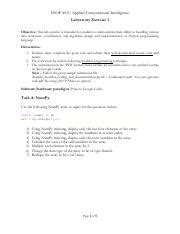 Applied Computational Intelligence Lab NumPy Matplotlib Course Hero