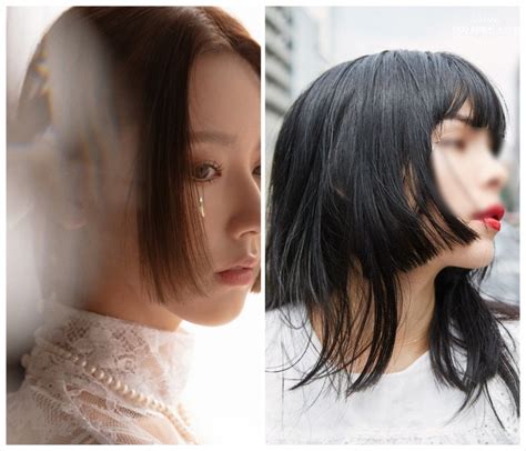 요즘 재유행하는 히메컷 뜻 앞머리 없는 있는 헤어스타일 비교 어울리는 얼굴형 네이버 블로그