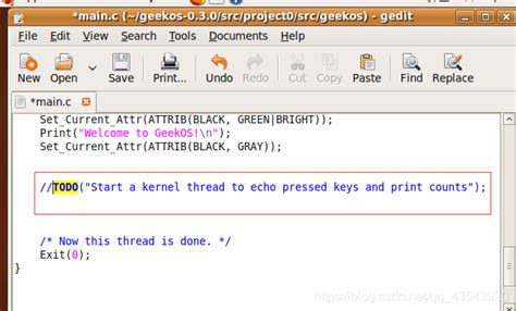 Geekosproject0实现及问题解决geekos Project0环境安装 Csdn博客