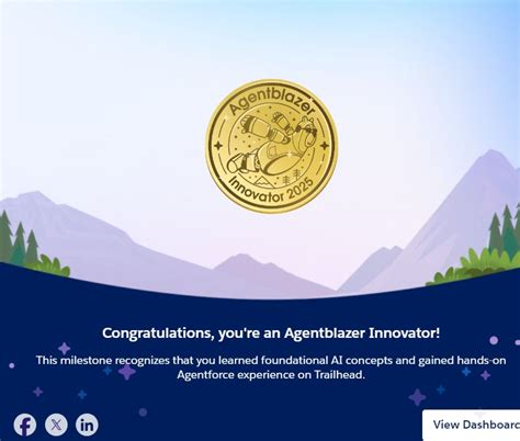 Agentblazer Ai Salesforce Continuouslearning Innovator Trailhead… Akshay Chowdhry ☁️