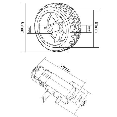 Roda 68mm Estrela Para Chassi Robô Robótica Bit Maker Arduinos Módulos Sensores 3d E
