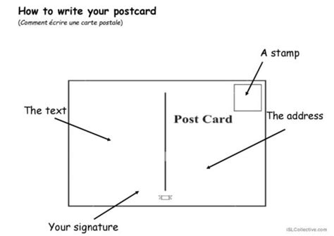 16 Postcard English Esl Powerpoints