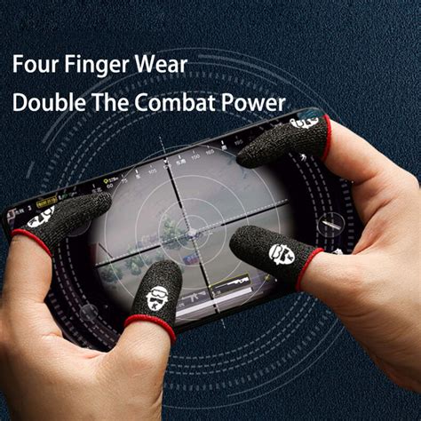 Bluewow Finger Sleeve สำหรับ Pubg Mobile Game Finger Cover Breathable