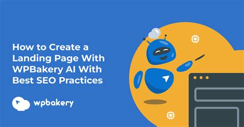 how to create a landing page with wpbakery ai