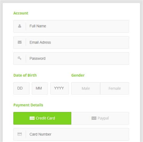 Beautiful Html Css Sign Up And Registration Form Onaircode