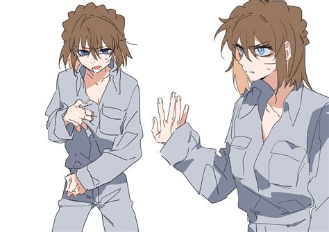 Haibara Ai Meitantei Conan Drawn By Molu Stranger Danbooru