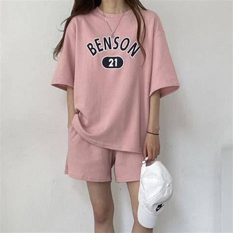 셀럽하우스 여성 스타일리시한 반팔 상하세트 편한옷 캐주얼 데일리룩 반바지