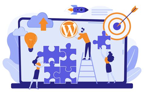 create a wordpress website with correct themes and plugins wla