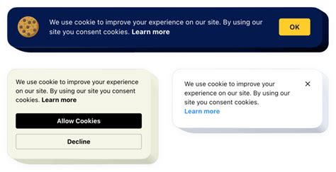 Add Cookie Consent Widget To Your Website In Minutes
