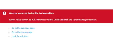 When Performing A Search In The Web Interface The Following Error Is