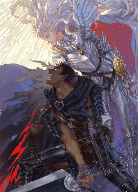 Guts And Griffith Berserk Drawn By Shaliva Danbooru