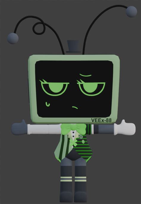 Dandys World Vee Model Wip Real By Prickiey On Deviantart