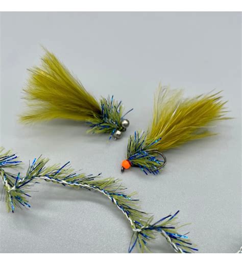 Upavon Blue Flash Damsel Straggle Hackle