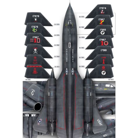 Academy 172 Sr 71 Blackbird 12448