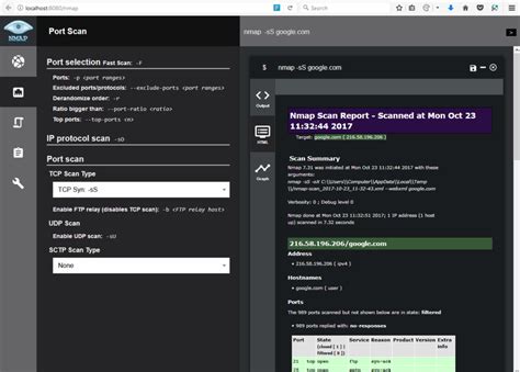 Nmap Gets A New Look And Feel With Nmapgui Yeah Hub