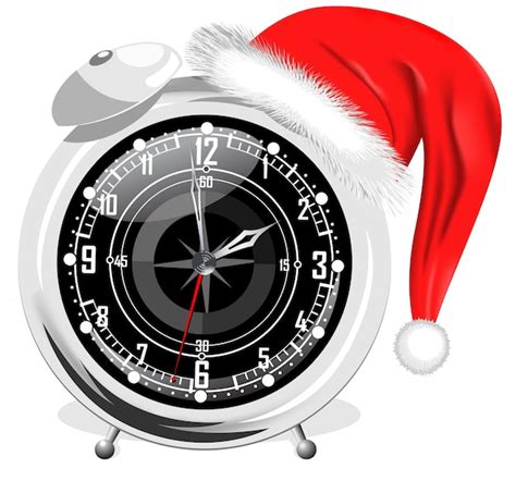 복고 스타일의 기계식 시계 알람 시계 프리미엄 벡터