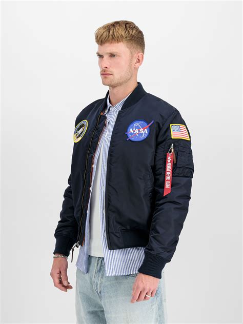 Ma 1 Vf Nasa Vintage Fit Bomber Jacket Alpha Industries