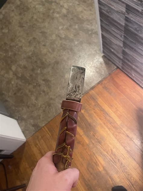 My Very First Project Rleatherworking