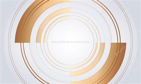 추상 흰색과 금색 럭셔리 배경 프리미엄 벡터