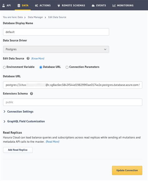 Cloud Using Hasura Cloud With An Azure Cosmos Db For Postgresql