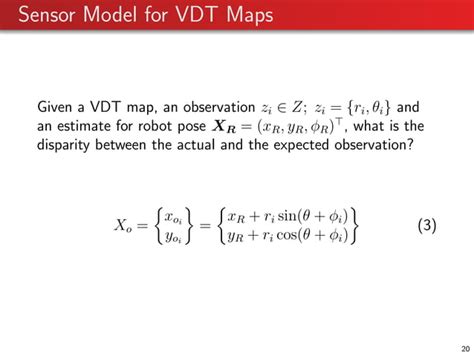 Vector Distance Transform Maps For Autonomous Mobile Robot Navigation Ppt