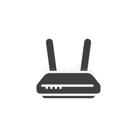 Wifi Modem Vector Icon Stock Vector Illustration Of Access 281633044