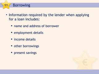 Borrowing Ppt