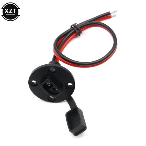 12awg Sae Cable 2 핀 빠른 분리 자동차 패널 연장 케이블 태양 전지 용 나사 구멍 티몬