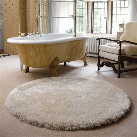 Bathroom Round Carpet At Patrice Hassinger Blog