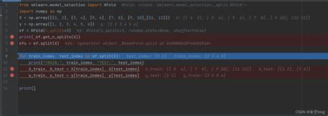 Sklearn Kfold Csdn博客