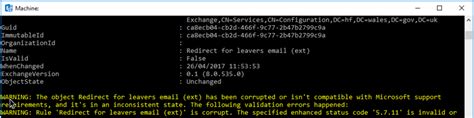 Exchange Transport Rules Corrupt On Installing New Exchange Server Version Brian Reid