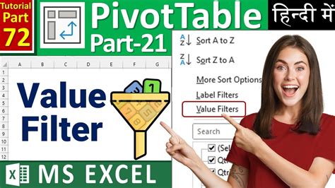 How To Do Value Filter In Pivot Table Printable Forms Free Online