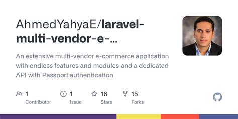 Github Ahmedyahyaelaravel Multi Vendor E Commerce Application An