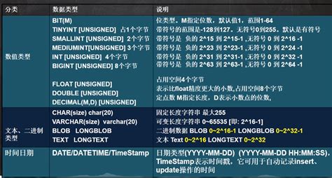 05 mysql常用数据类型重要 java同学 博客园