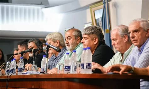 La Cgt Evaluará Un Nuevo Paro General Para Abril La Brújula 24