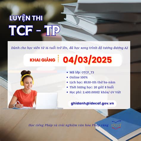 Idecaf LuyỆn Thi Tcf