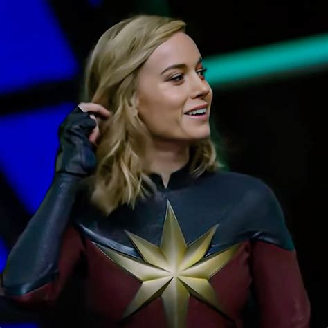 Brie Larson As Carol Danvers Captain Marvel On The Set Of The Marvels
