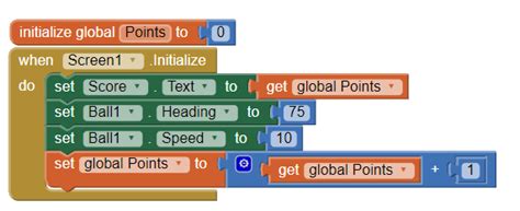 Mit App Inventor Ball Bounce → Step 8 Paddle And Ball Collision 2