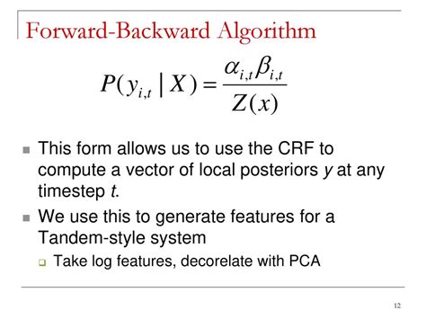 crandem conditional random fields for asr ppt download