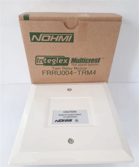 Jual Twin Relay Module Nohmi Frru004 Trm4 Kab Bantul Depot Safety Tokopedia
