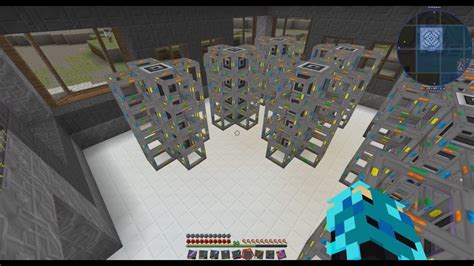 Letsplay Minecraft 1122 Modded 109 128 Molecular Assembler Youtube