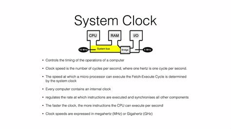 Cpu And Fetch Execute Cycle Youtube