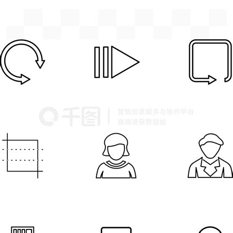 重置，头像，徽章，奖牌，箭头，方向，头像，下载，上传，应用，用户界面，比例，重置消息，上，下，左，右，图标，矢量，设计，平面，集合，样式，创意